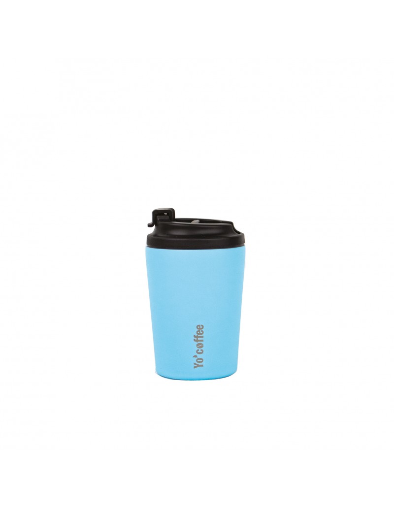 Insulated mug 260 ml - Blue - Yo'coffee